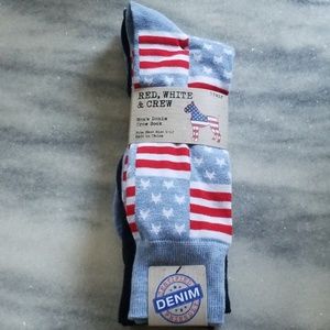 Red, White & Crew | Underwear & Socks | Men 3 Pack Crew Socks | Poshmark